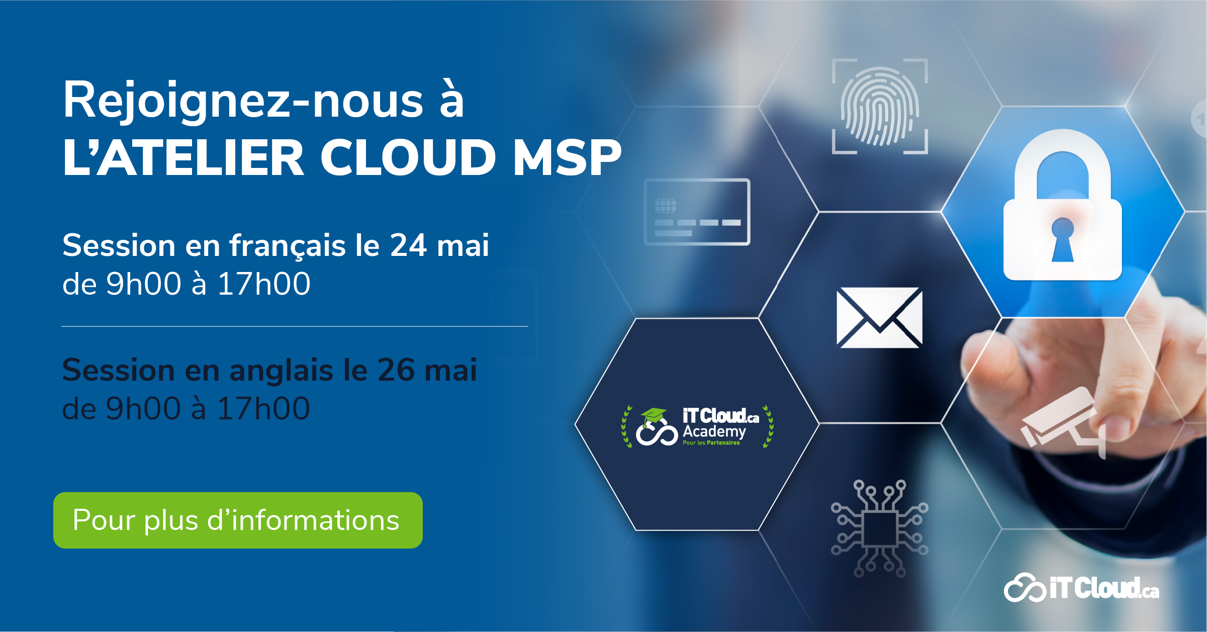 Rejoignez-nous à la JOURNÉE CLOUD MSP - ITCloud.ca
